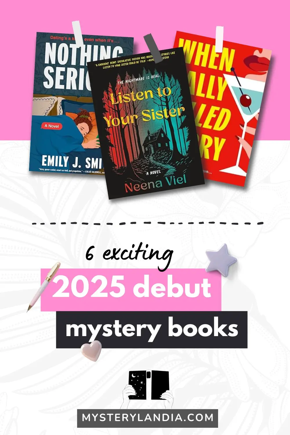6 Exciting 2025 Debut Mystery, Horror & Thriller Books