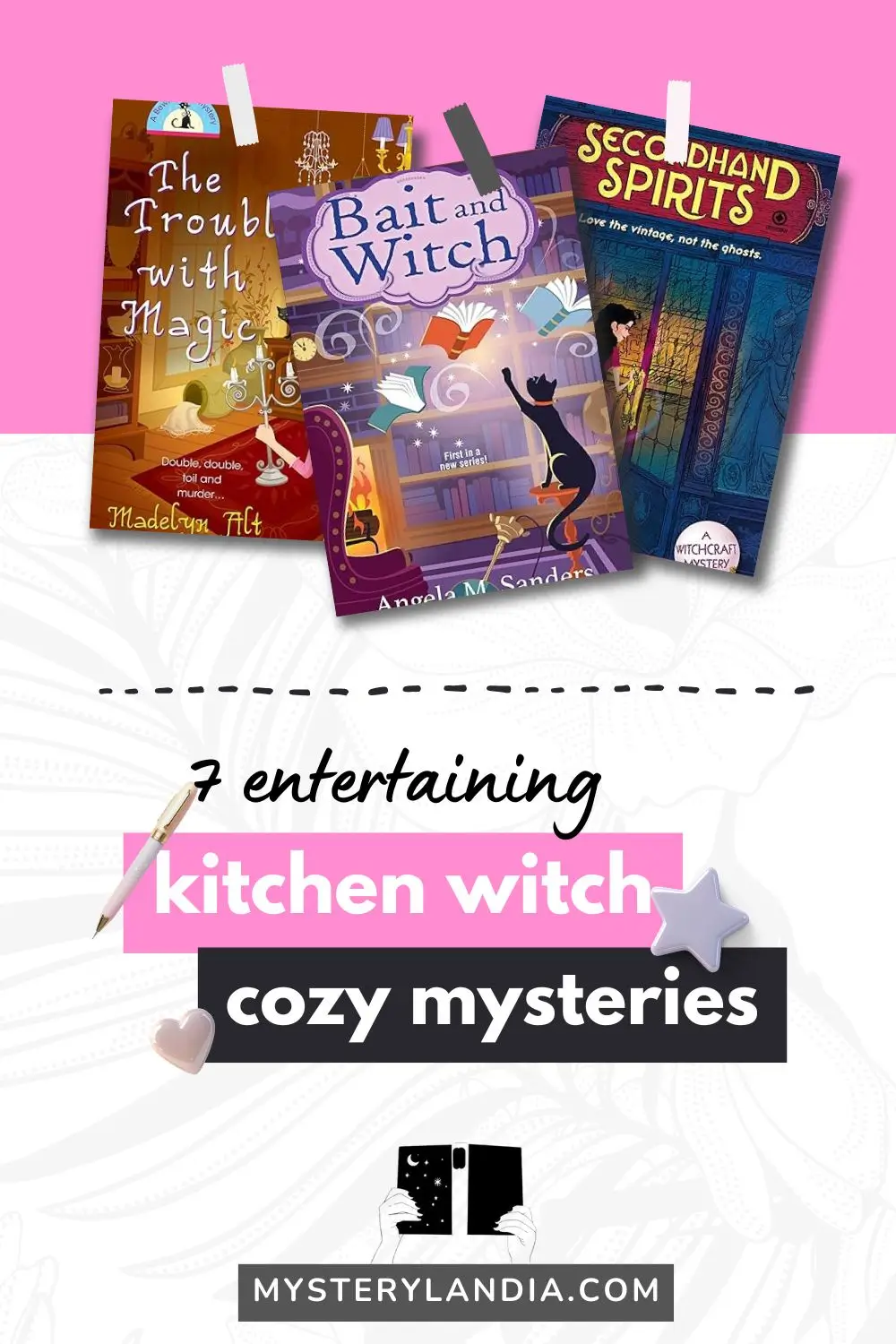 Stirring Up Trouble: 7 Best Kitchen Witch Mystery Books